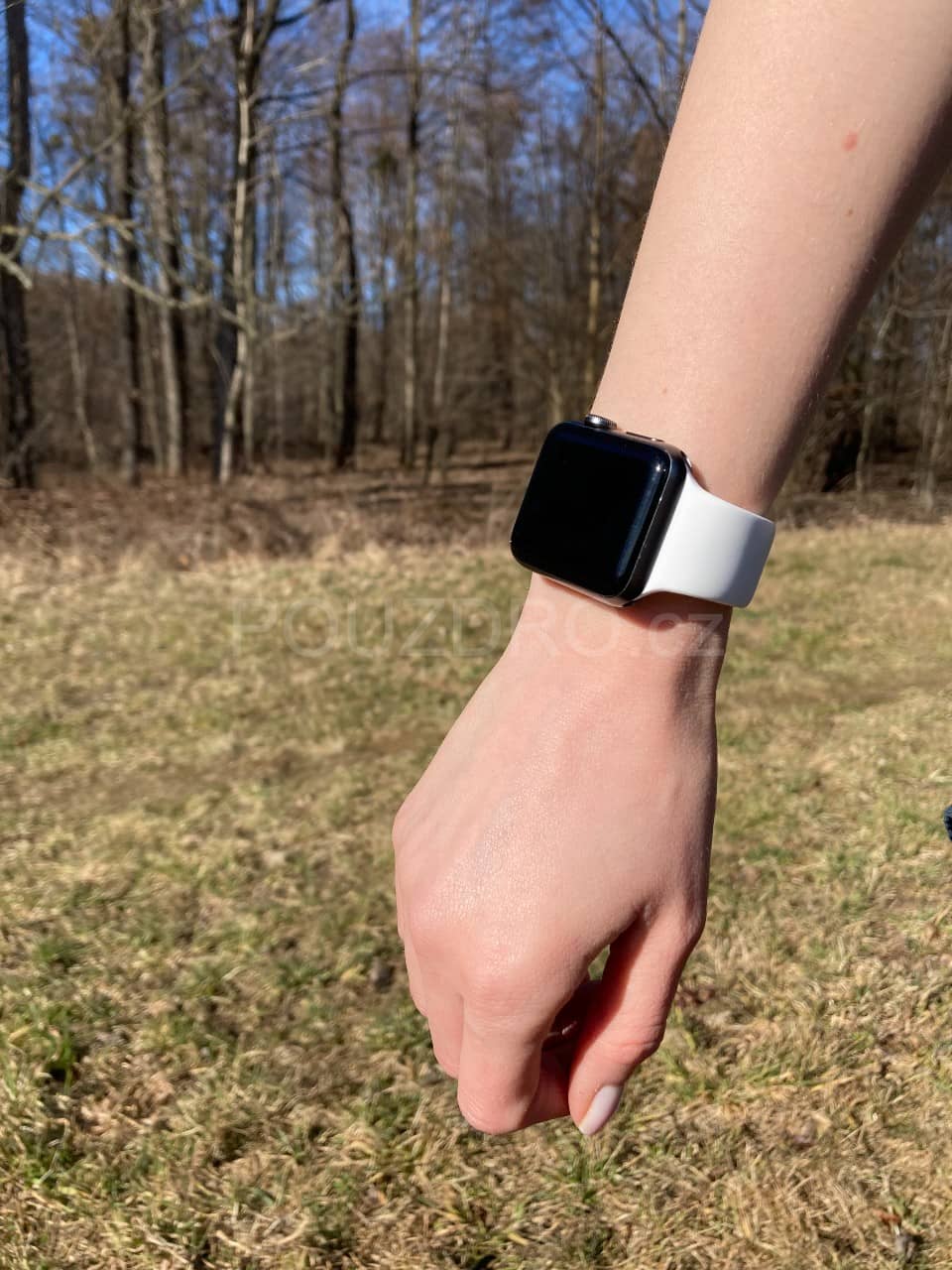 Řemínek na Apple Watch - Bílý - Pouzdro.cz